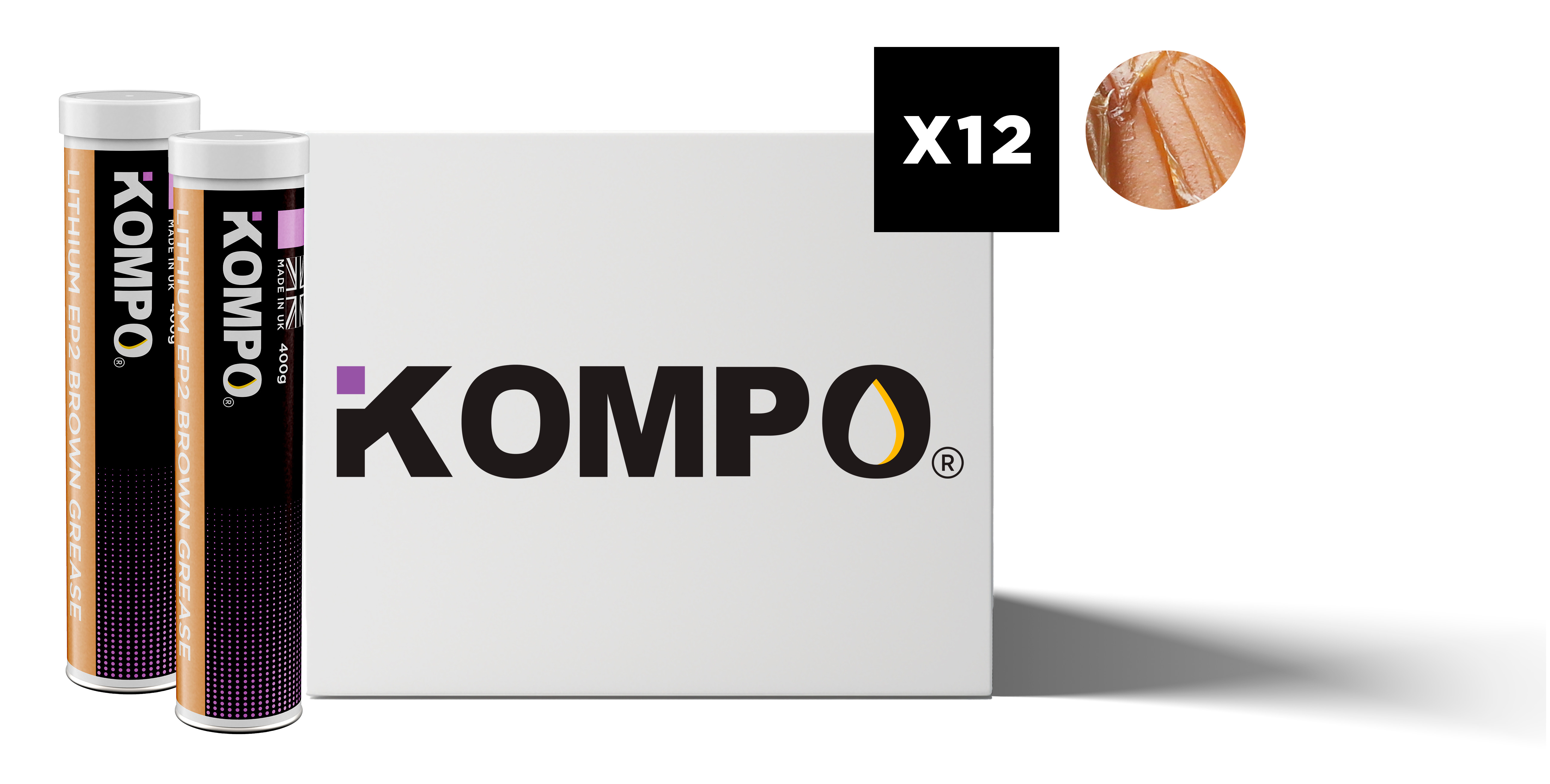 EP2 Grease 400G (Box 12 Cartridges)